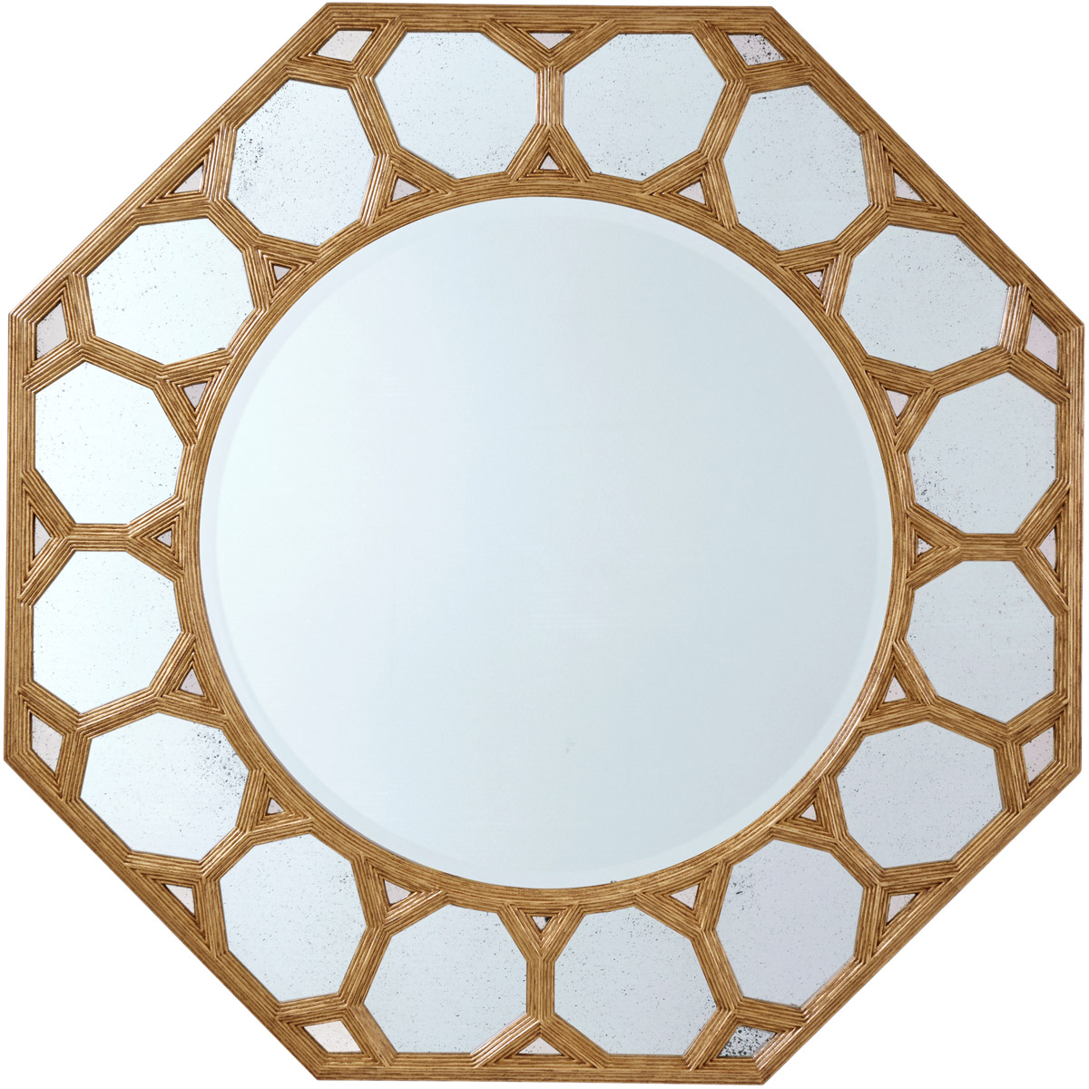 Theodore Alexander AXH31002.C112 Alexa Hampton 44 X 44 inch Wall Mirror