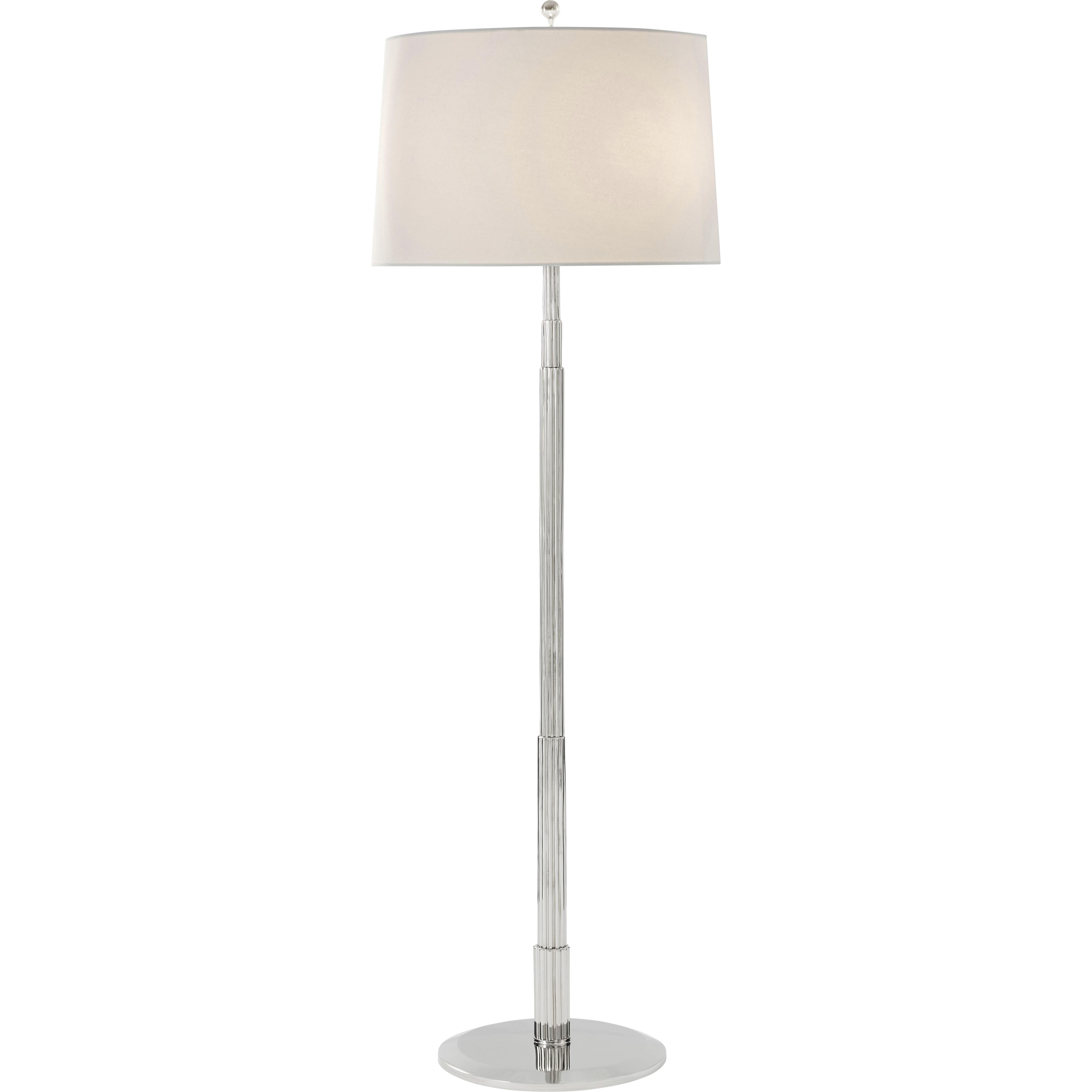 Theodore Alexander TA21009.C383 Empire 68.5 inch Nickel Plated Floor ...