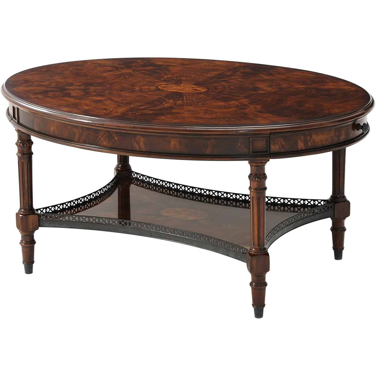 Theodore Alexander 5105-138 Theodore Alexander 42 X 32 inch Cocktail Table
